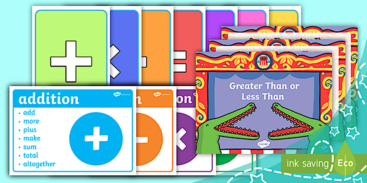 Mathematical Signs Activity Pack (teacher made) - Twinkl