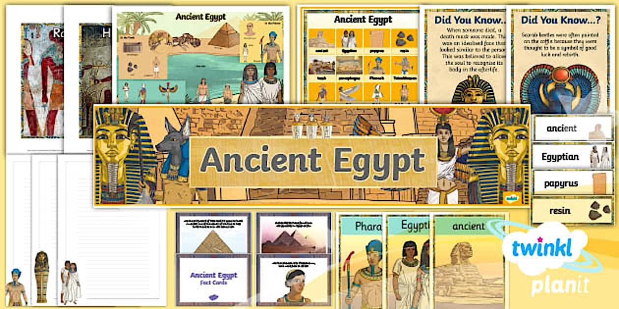 History: Ancient Egypt UKS2 Unit Additional Resources