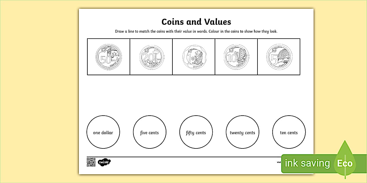 Singapore Money - Coins and Value (teacher made) - Twinkl