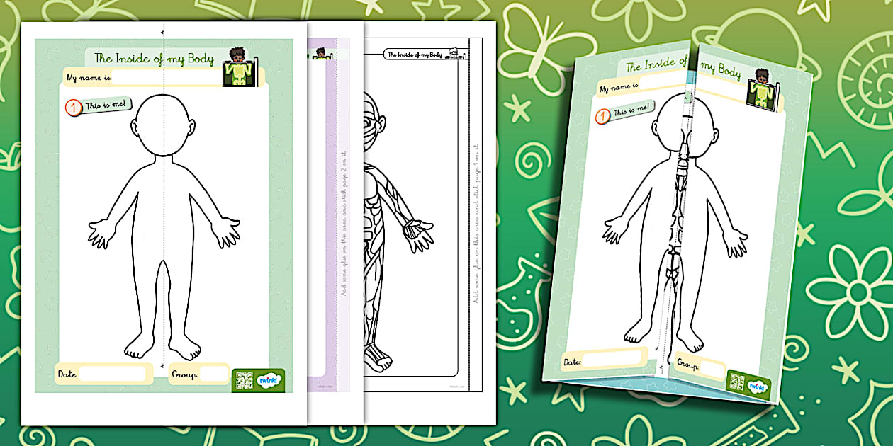 Lapbook: The Inside of My Body (teacher made) - Twinkl