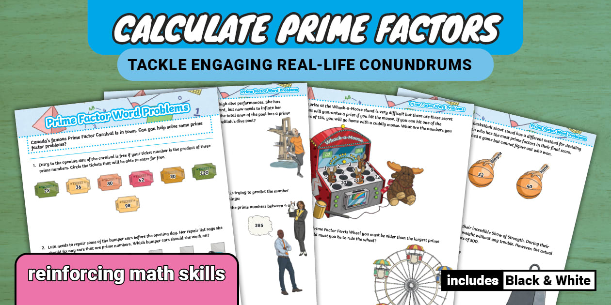 Prime Factor Word Problems