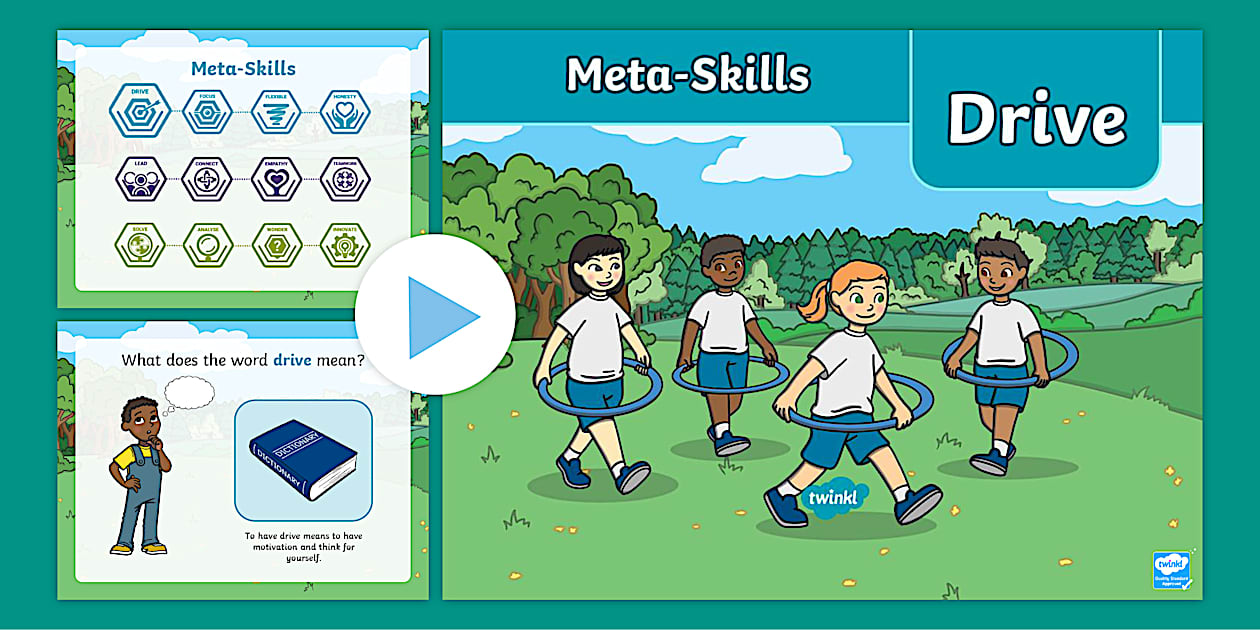 Drive - Meta-Skills PowerPoint (teacher made) - Twinkl