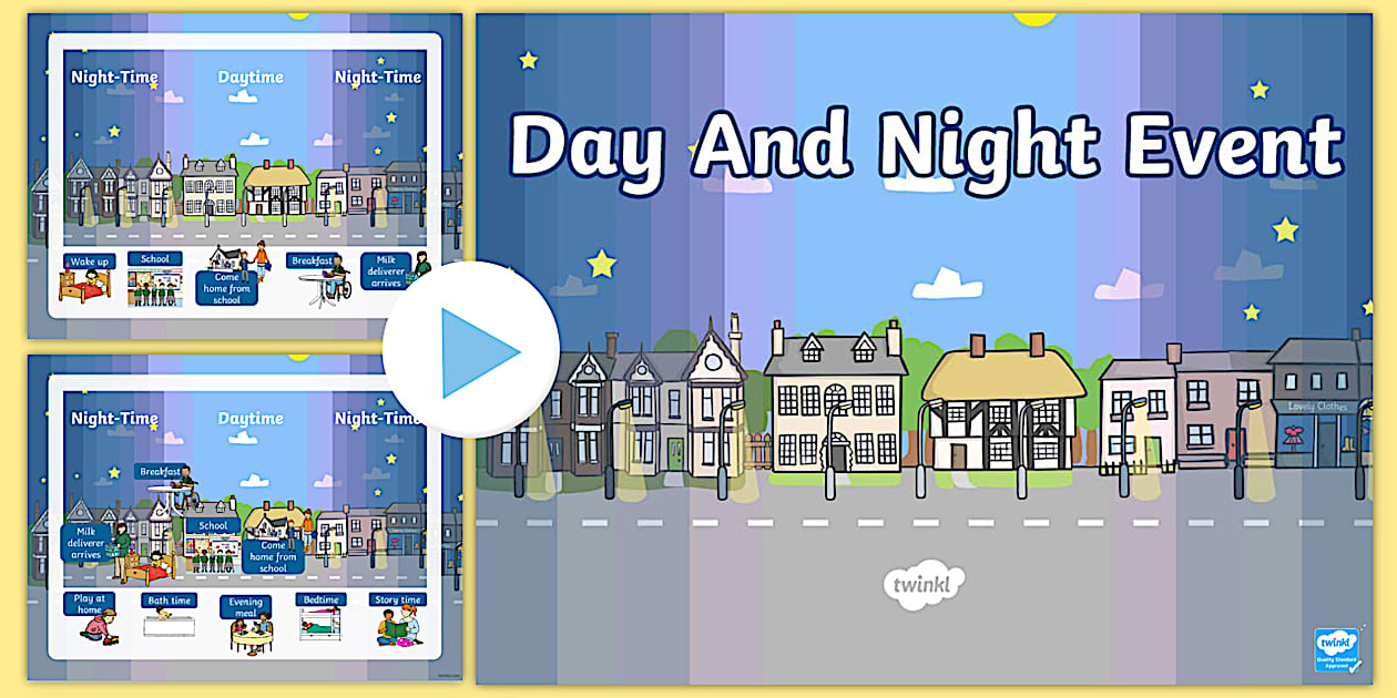Day and Night Routine Activity (Ages 5 - 6) (teacher made)