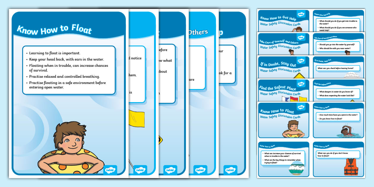 2024 NZ Water Safety Code Posters and Discussion Cards