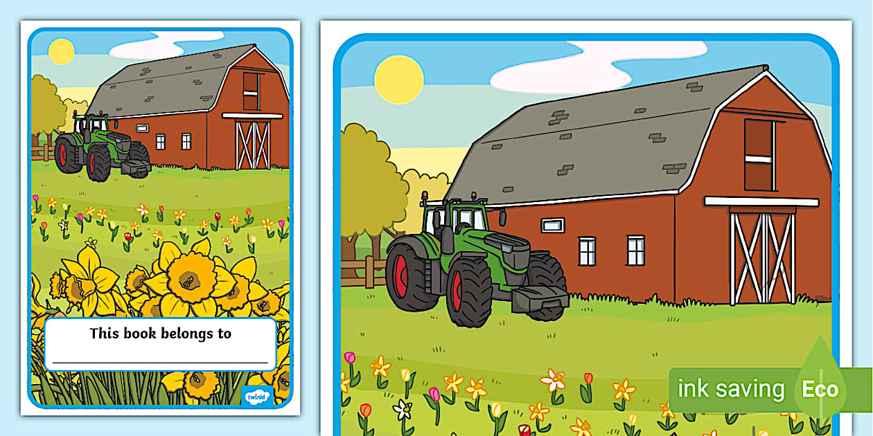 Spring Flowers Book Cover | Twinkl Book Covers|Spring Season