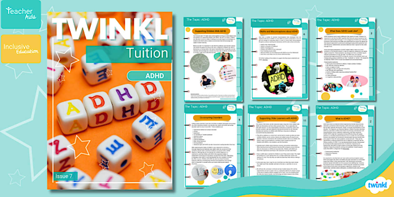 Twinkl Tuition - ADHD Magazine (teacher made) - Twinkl