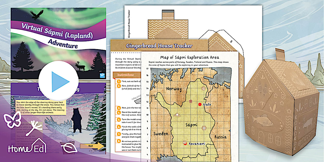 Virtual Sápmi (Lapland) Adventure (teacher made) - Twinkl