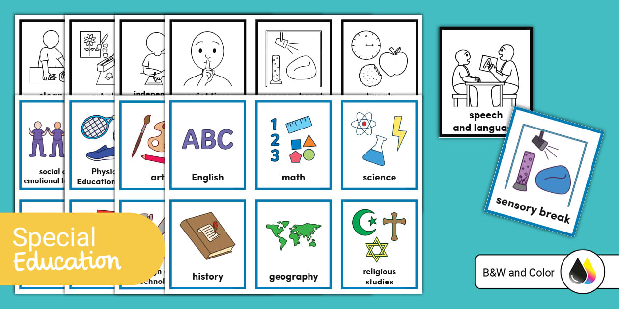 Twinkl Symbols: Visual Schedule Cards for Older Learners