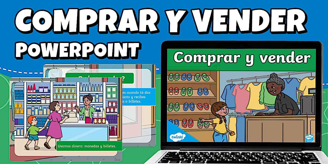 PowerPoint: Comprar y Vender para Preescolar