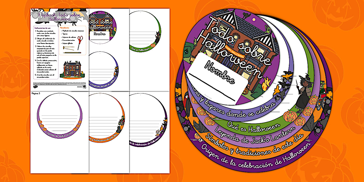 Flipbook: Todo sobre Halloween - Twinkl España - Twinkl