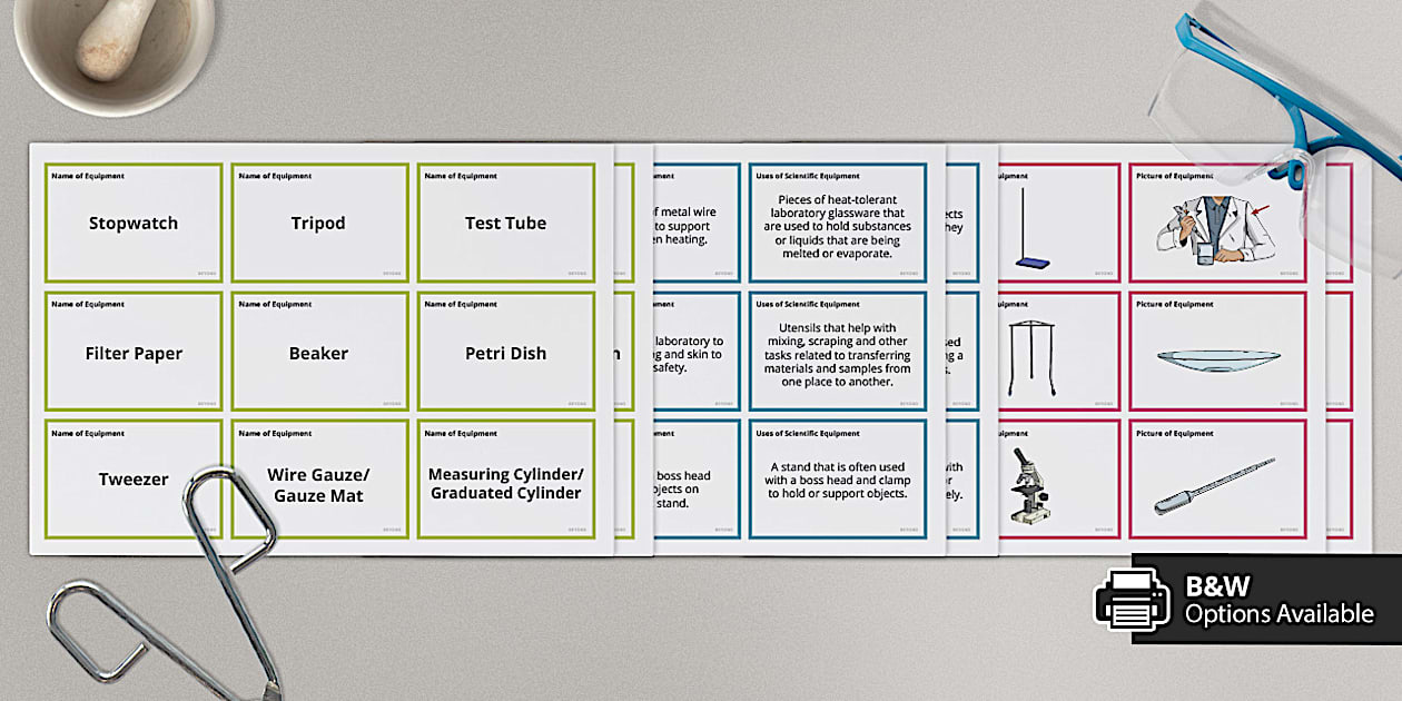 Uses of Scientific Equipment Matching Activity - Twinkl