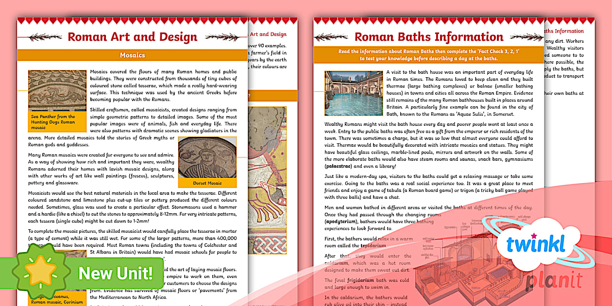 History: Romans LKS2 Home Learning (teacher made) - Twinkl