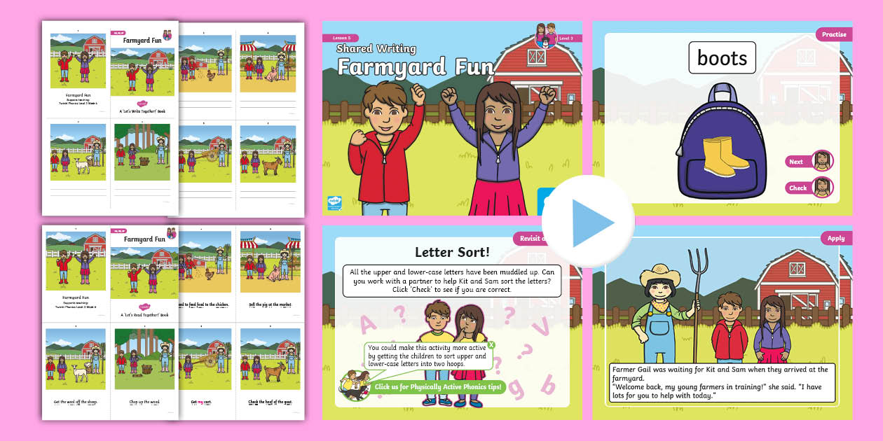 'oo, oo, ar' Phonics Lesson Pack - Level 3 Week 6 Lesson 5