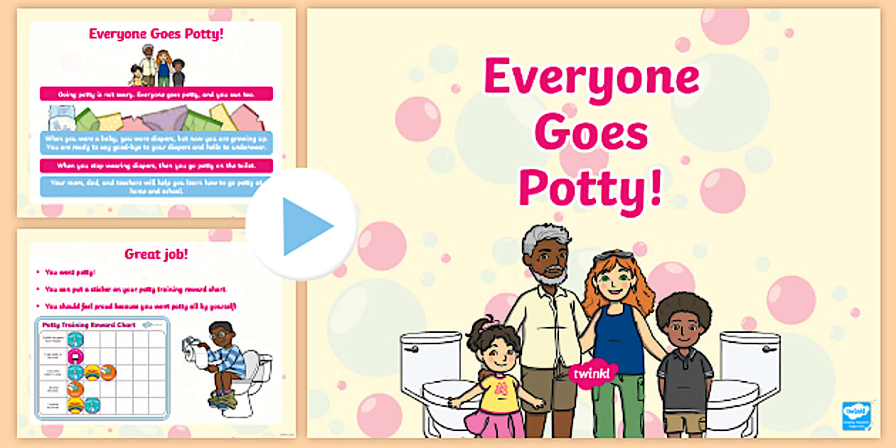 Everyone Goes Potty! PowerPoint (teacher made) - Twinkl