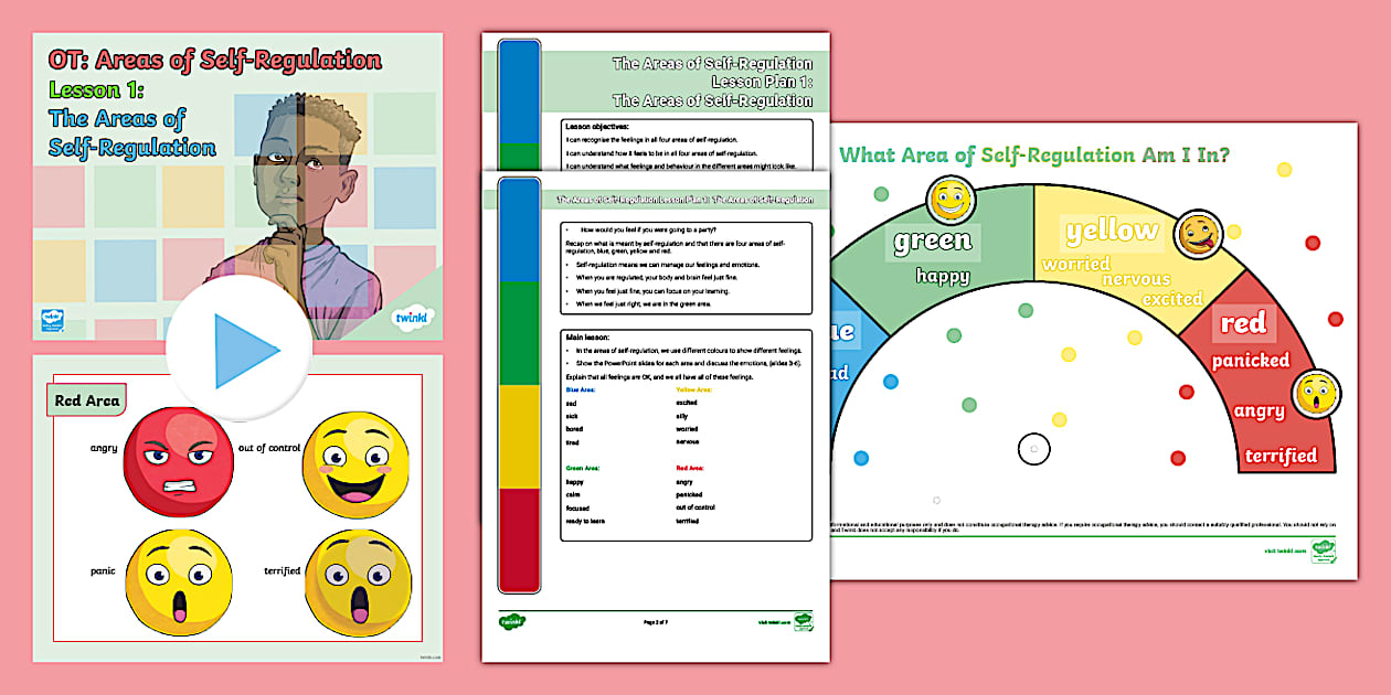 OT: Areas of Self-Regulation Lesson Plans: 1. The Areas of Self-Regulation