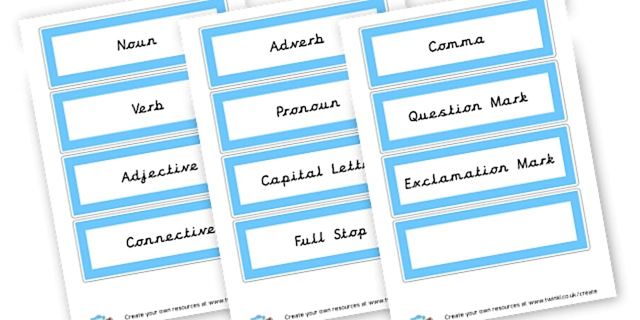 Grammar (teacher made) - Twinkl