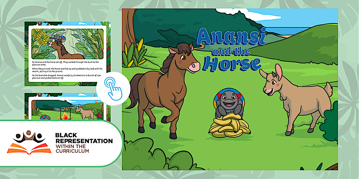 Kindergarten Anansi and the Horse eBook (Teacher-Made)
