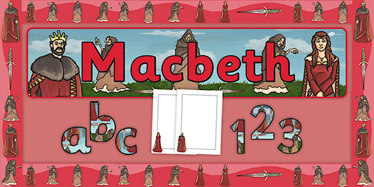 GCSE Macbeth Display Pack (teacher made) - Twinkl