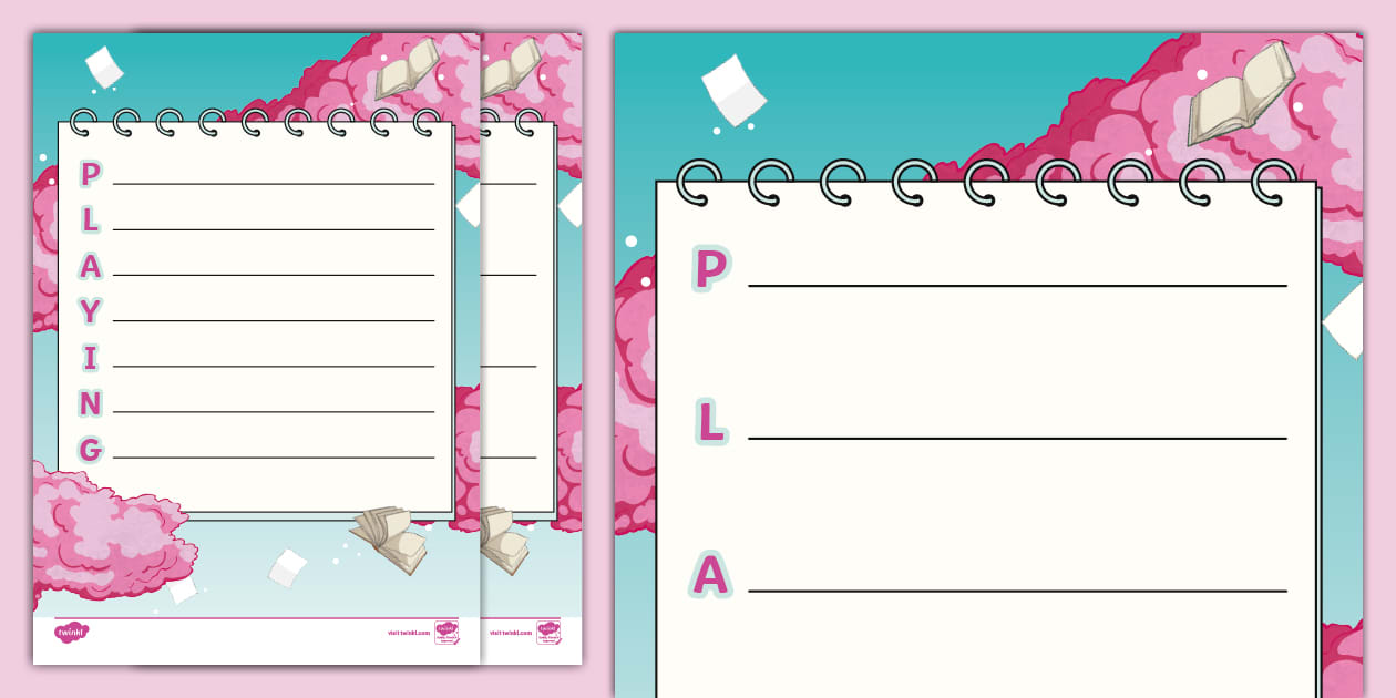 National Poetry Day Acrostic Poem (teacher made) - Twinkl