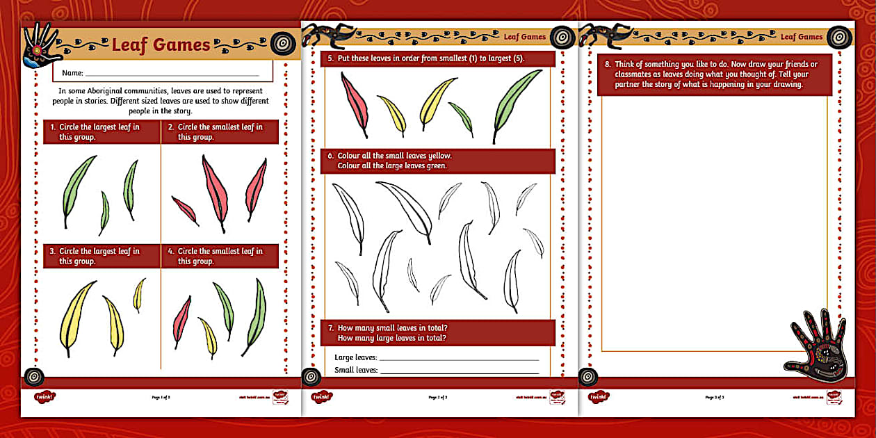 Leaf Games (Teacher-Made) - Twinkl