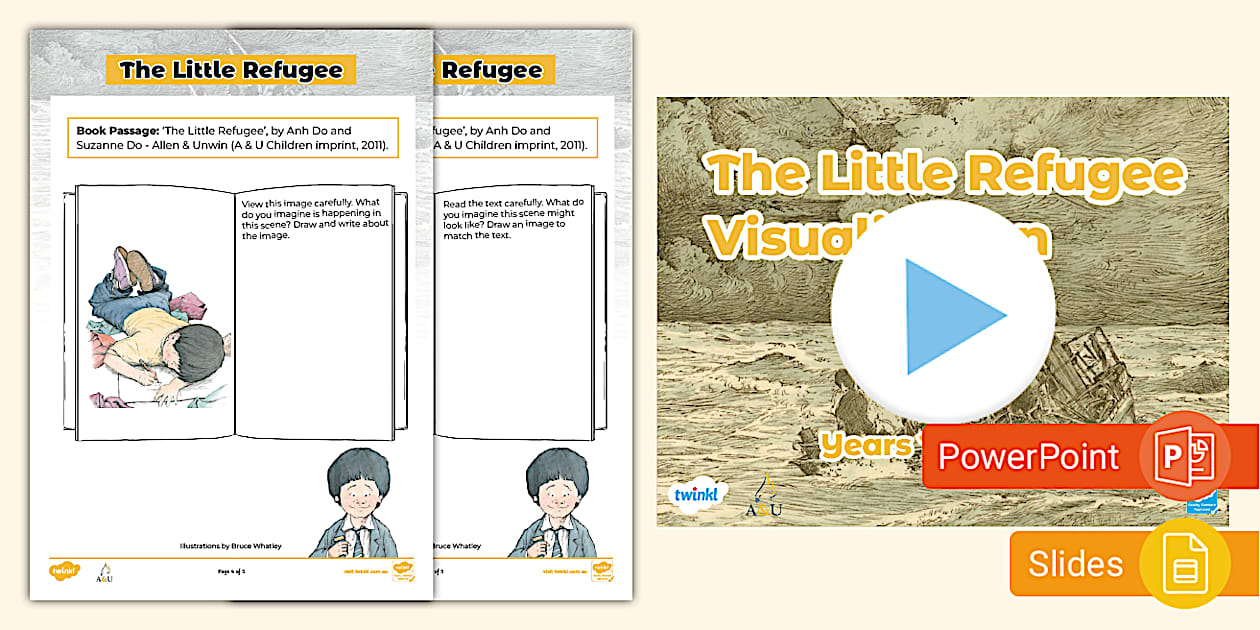 The Little Refugee Visualisation 3-6 (teacher made) - Twinkl