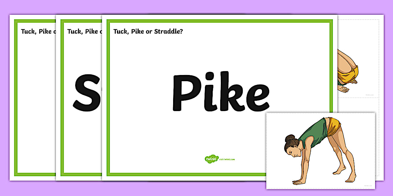 Black and White Tuck, Pike or Straddle? Sorting Cards