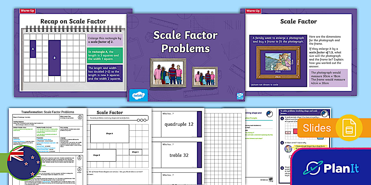 Phase 2 Spatial Reasoning Transformation Scale Factor Problems Lesson 3