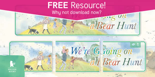 FREE We’re Going on a Bear Hunt Banner | Display Resources