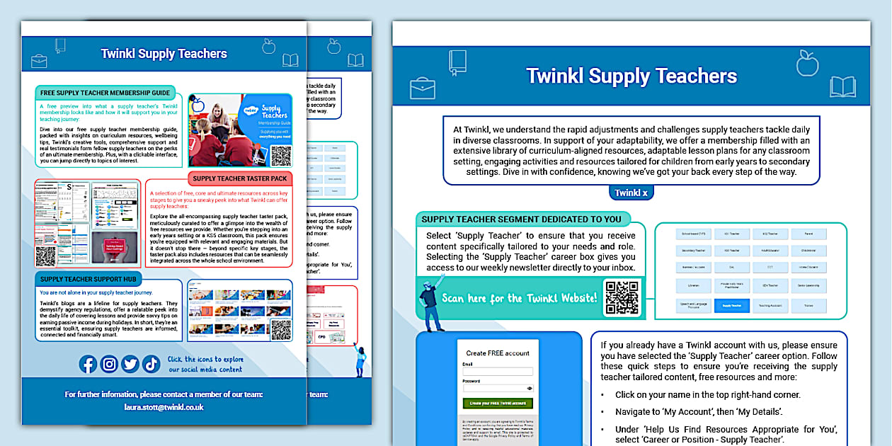 Supply Teachers: Your Quick Twinkl Guide (teacher made)