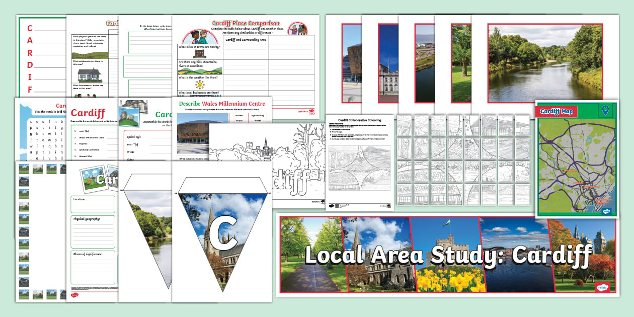 Cardiff Activity and Display Starter Pack - Twinkl