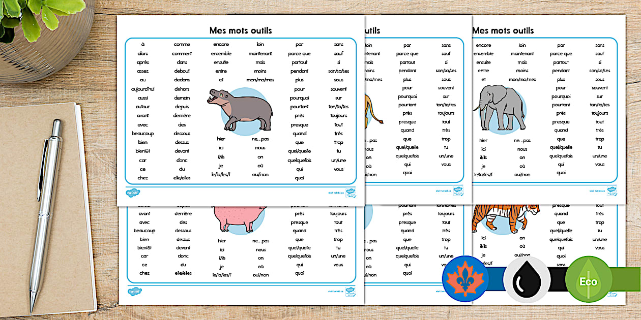 Liste de mots fréquents à imprimer | Ressource Twinkl