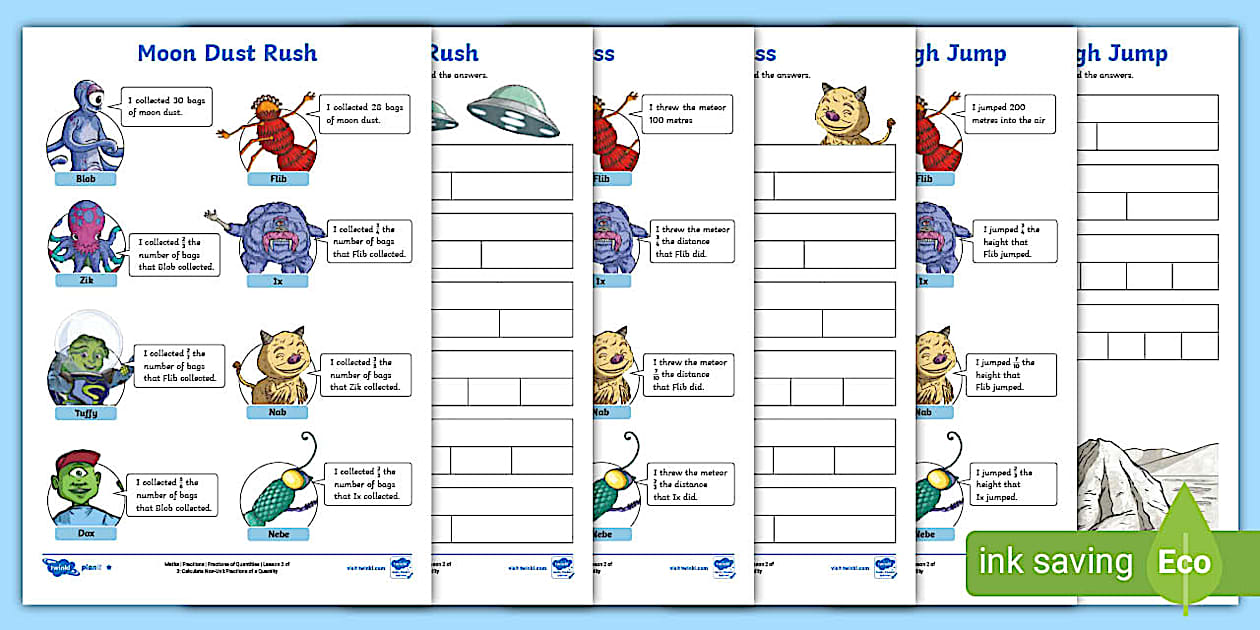 Editable Non-Unit Fractions of a Quantity: Differentiated Maths ...