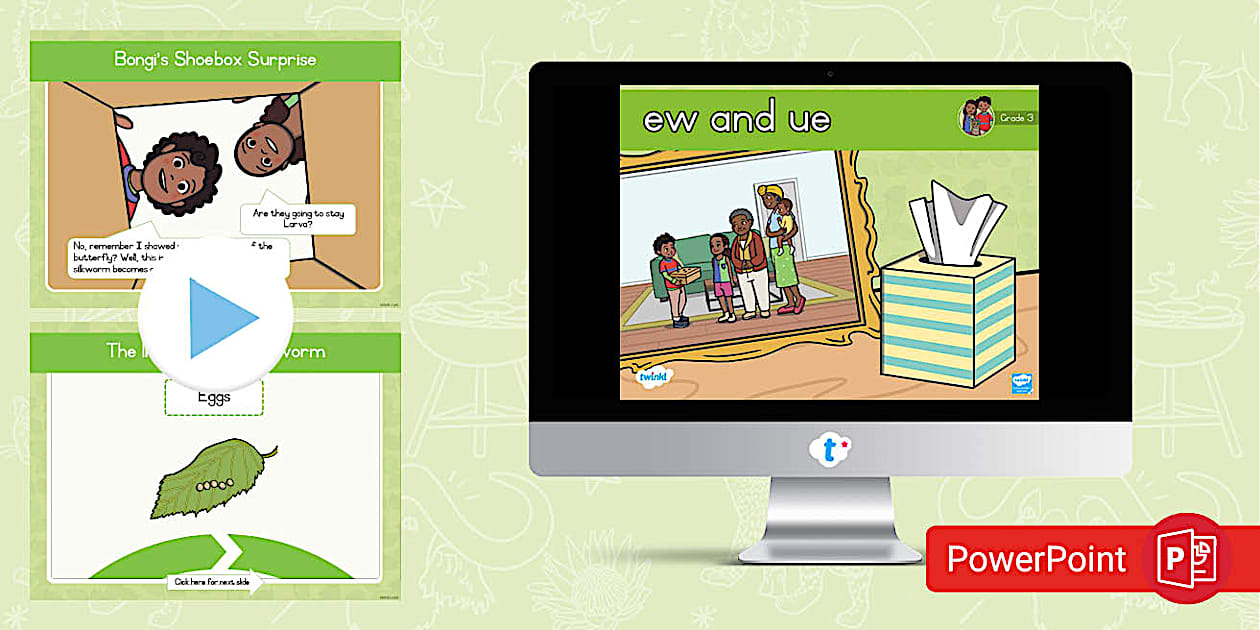 Grade 3 Phonics: ew ue: PowerPoint Presentation - Twinkl