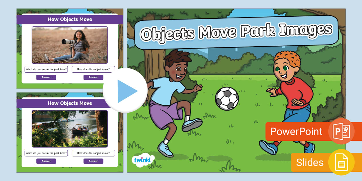 Objects Move Park Images PowerPoint (Hecho por educadores) Objects Move Park Images PowerPoint (Hecho por educadores)