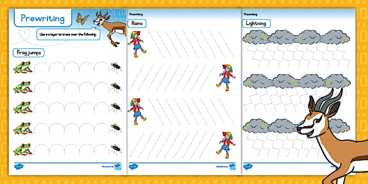 Grade R: Pre-Writing (teacher made) - Twinkl