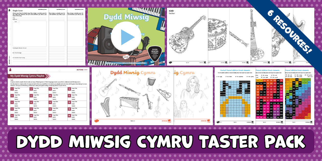 Dydd Miwsig Cymru Taster Pack