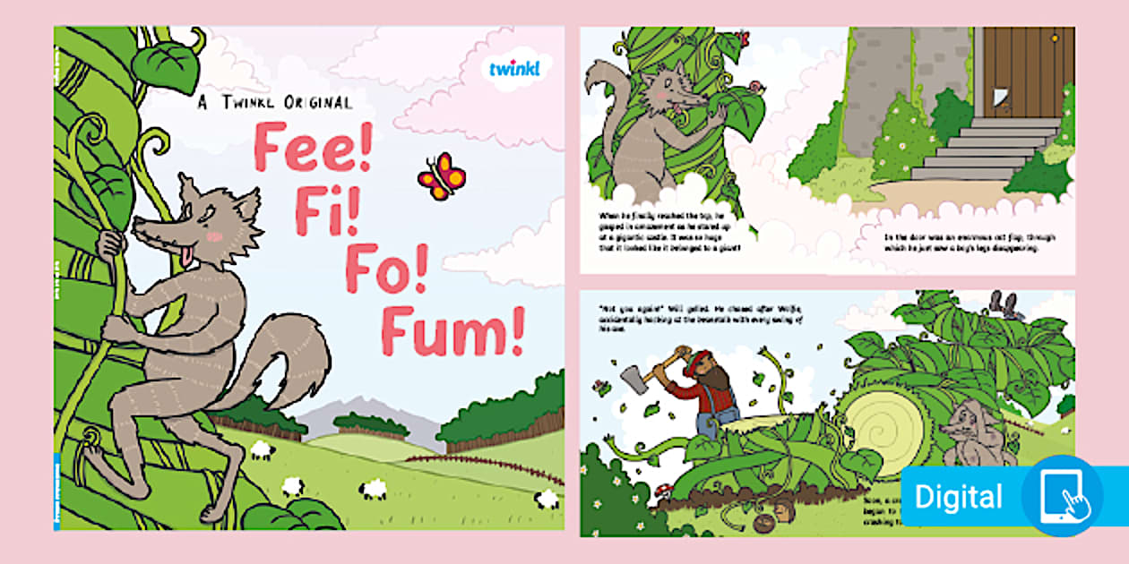 Fee! Fi! Fo! Fum! eBook (teacher made) - Twinkl