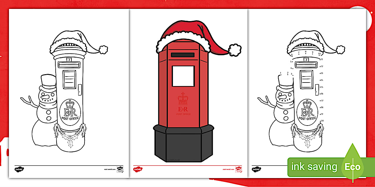 Christmas Post Box Activity Pack | Resources | Twinkl
