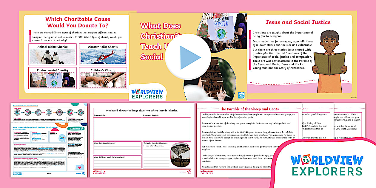 RE: Charity: UKS2 Lesson Pack 2 (teacher made) - Twinkl