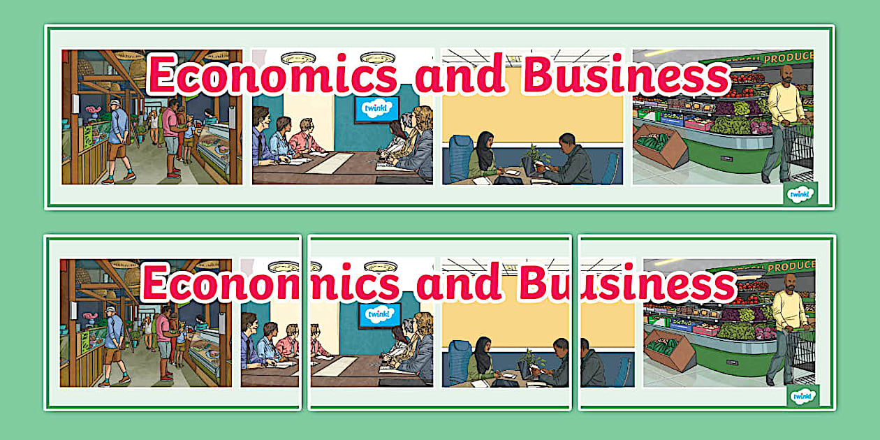 Economics and Business Display Banner