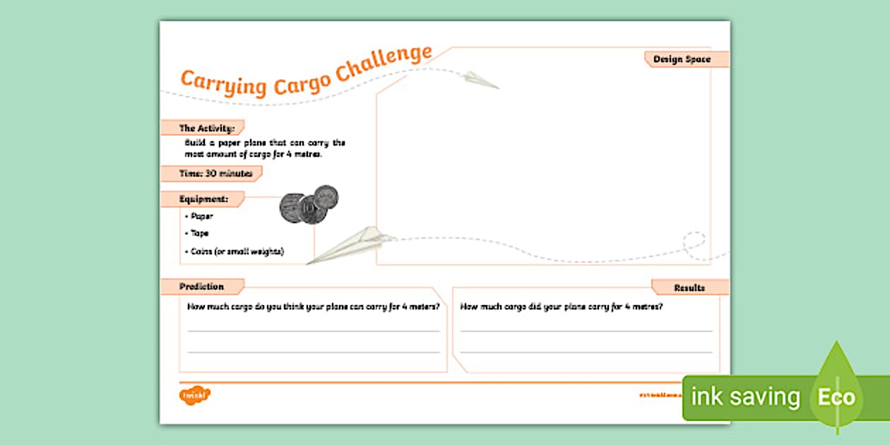 Carrying Cargo Challenge (teacher made) - Twinkl