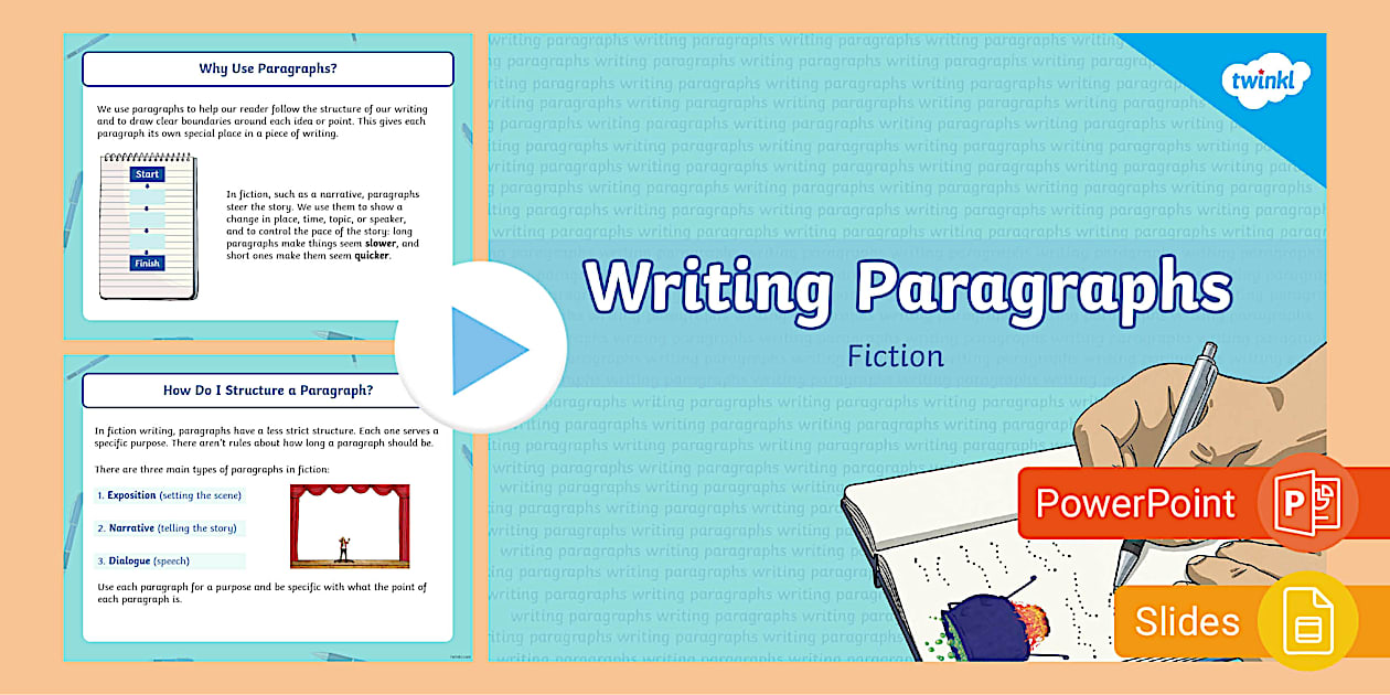 How to structure paragraphs for fiction writing | Twinkl NZ