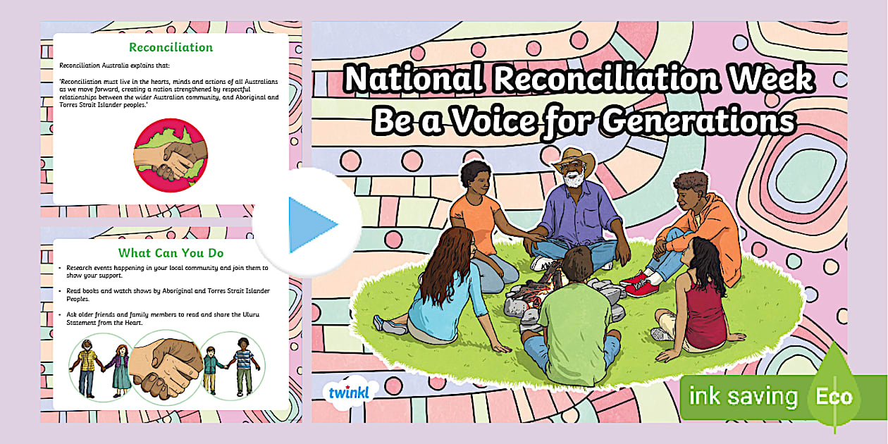 National Reconciliation Week Be a Voice for Generations Y5-6