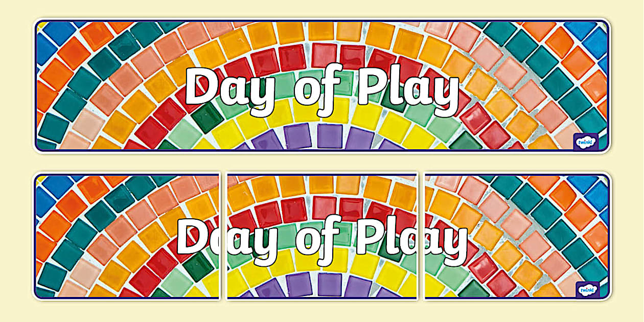 Play Display Banner | Twinkl Resources