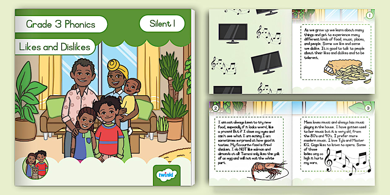 Grade 3 Phonics eBook: Silent l