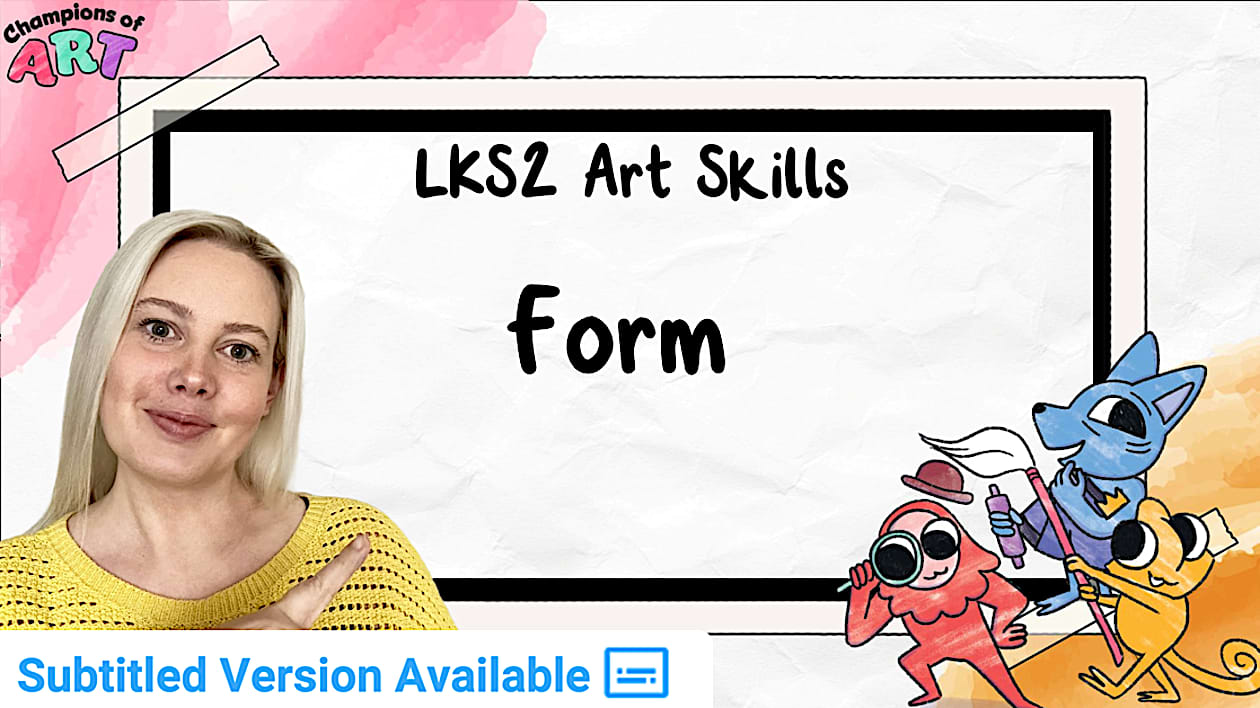 Form Art Concept Video - Champions of Art: Making Waves Lesson 2