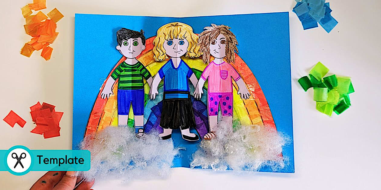 Pop Up Friendship Card | Friendship Crafts