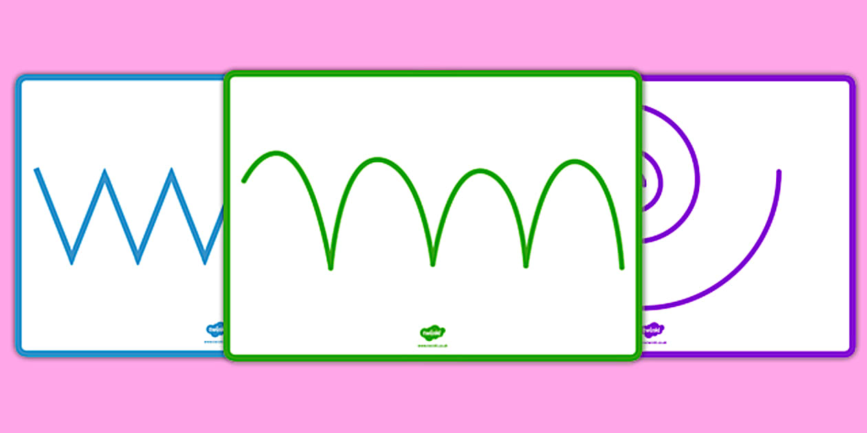 Mark Making Posters (teacher made) - Twinkl