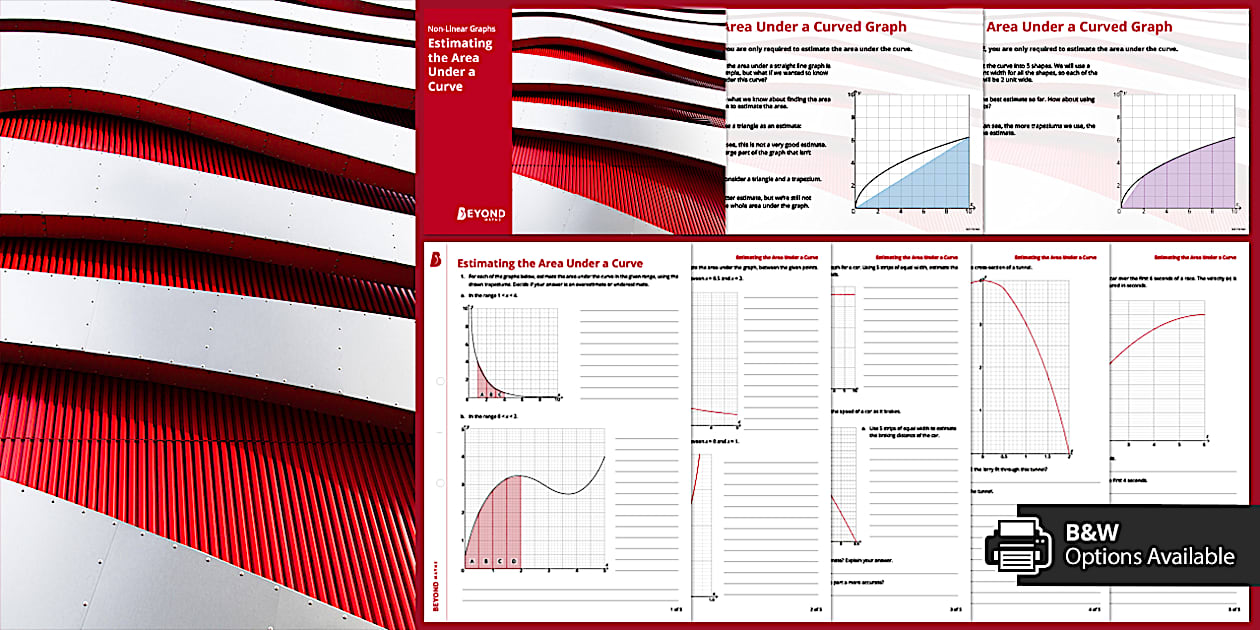 👉 The Area Under a Curve Worksheet Pack | GCSE Higher Maths