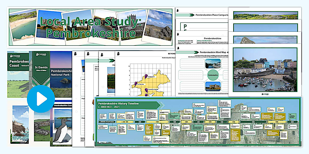 Local Study: Pembrokeshire (teacher made) - Twinkl